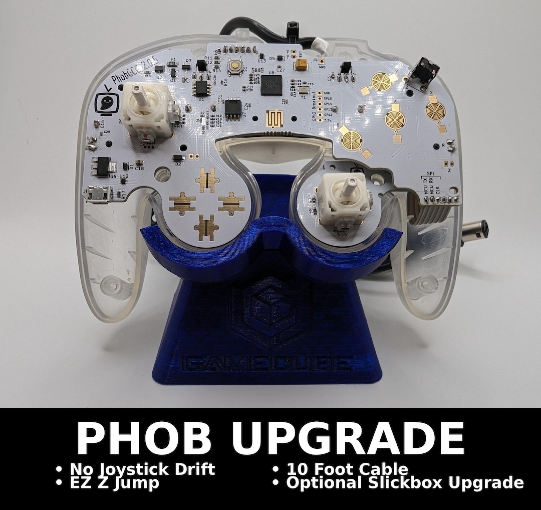 Phob GCC 2.0.5 Upgrade Kit | Nintendo Gamecube Controller. Drop in No ...