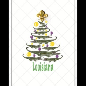 Alligator Christmas Tree - Etsy