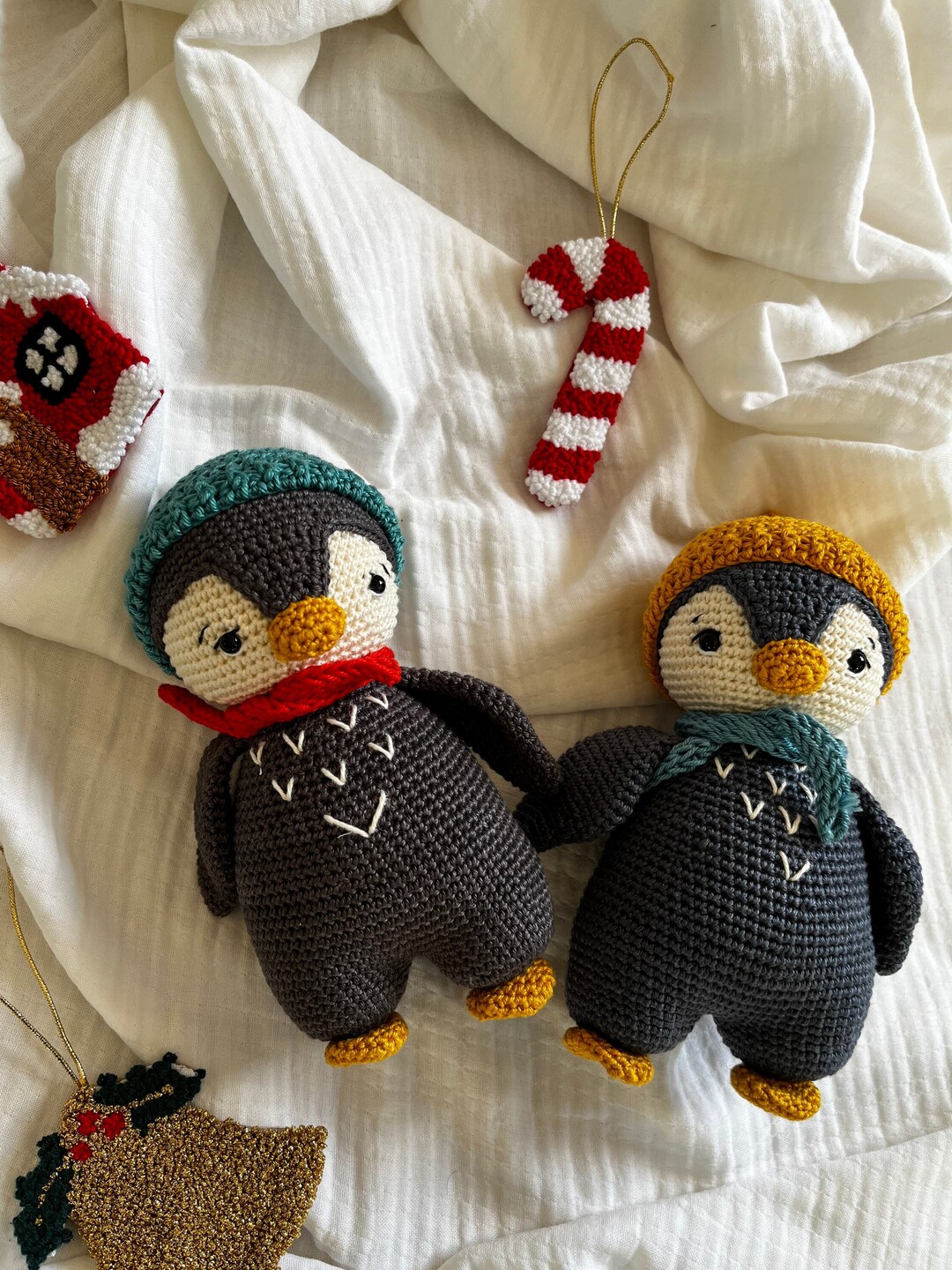 The Little Penguin Crochet, Chunky Crochet Penguin, Christmas Penguin ...