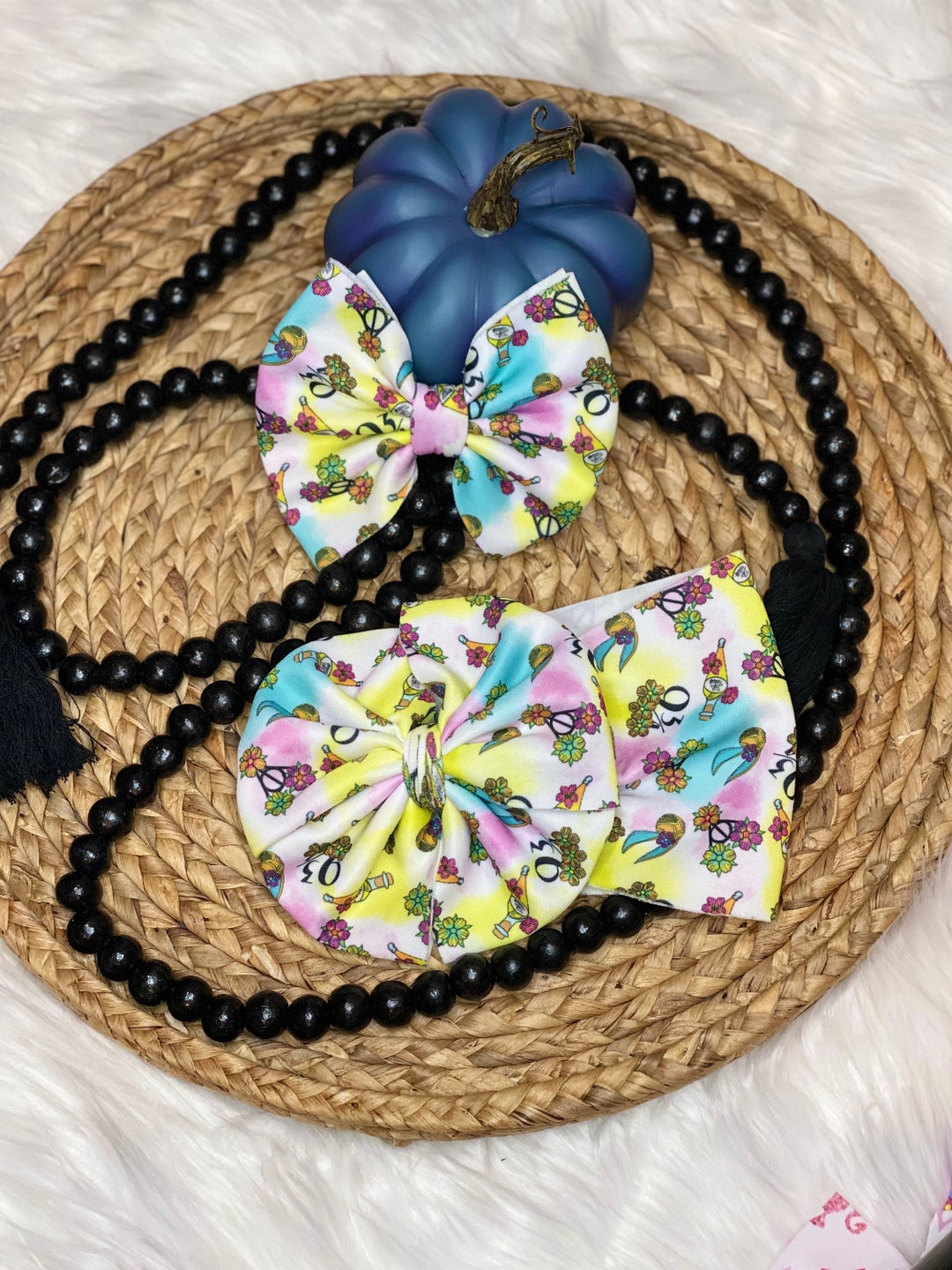 Wizard Boy Inspired Bow, HP Inspired Print Bow - Etsy