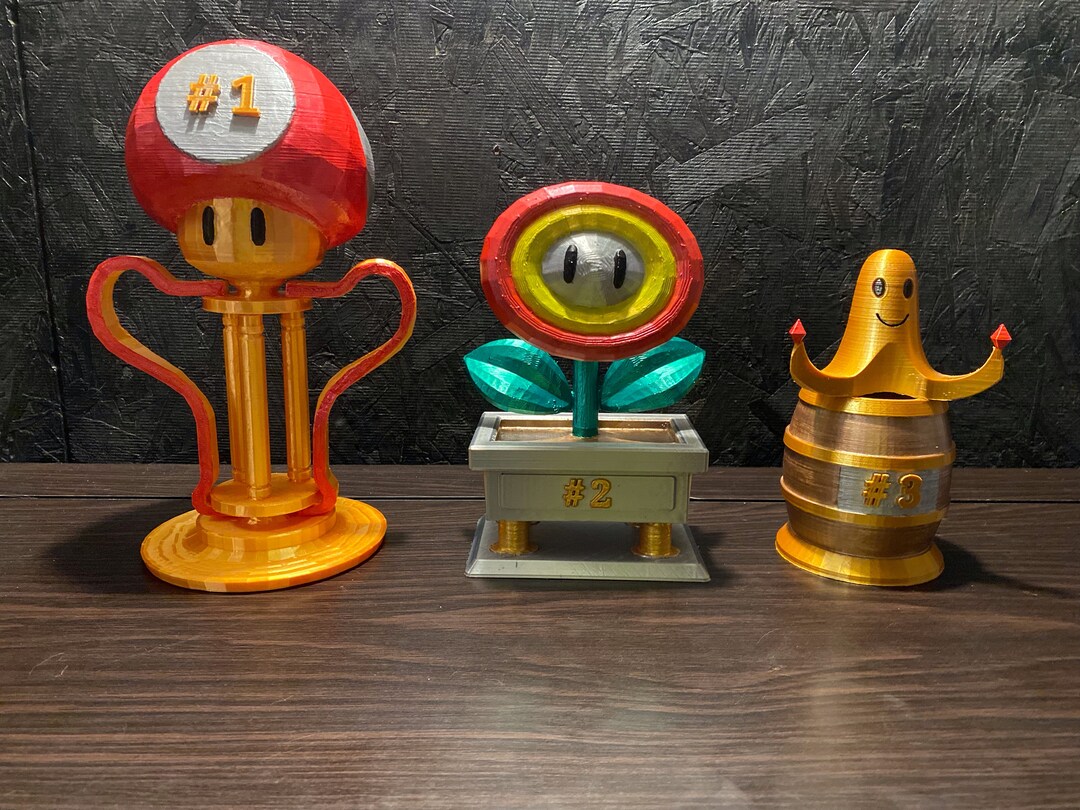 Mario Kart Trophies - Etsy