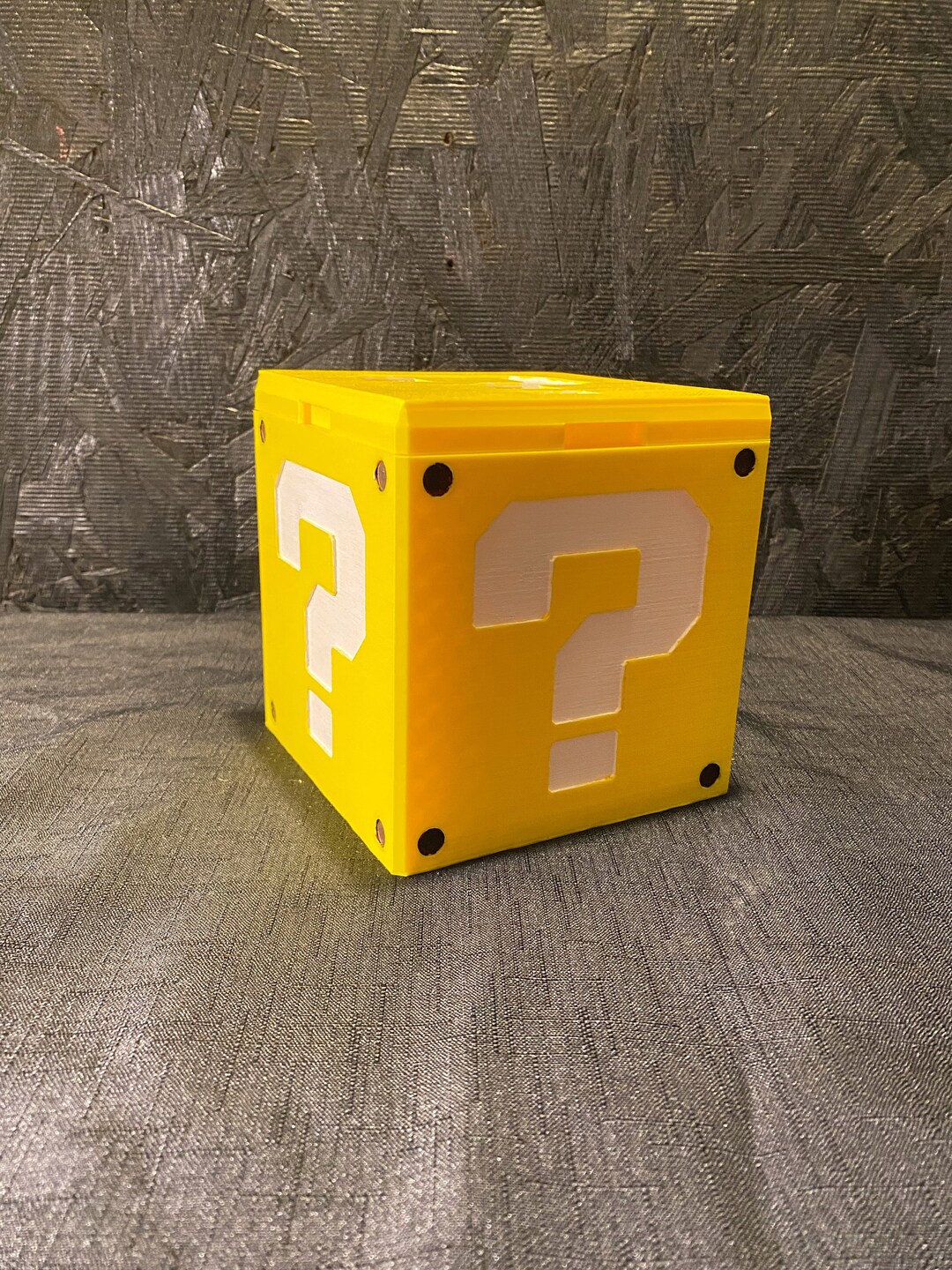 Mario Cube Container - Etsy