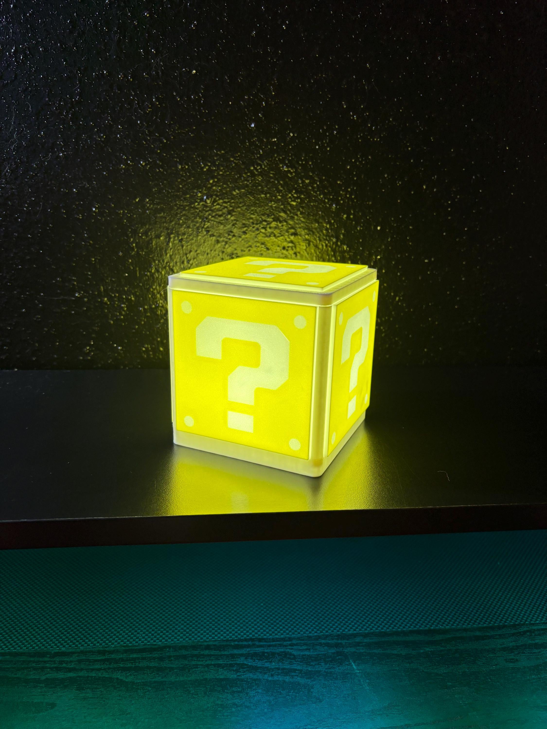 Mario ? Cube Light - Etsy