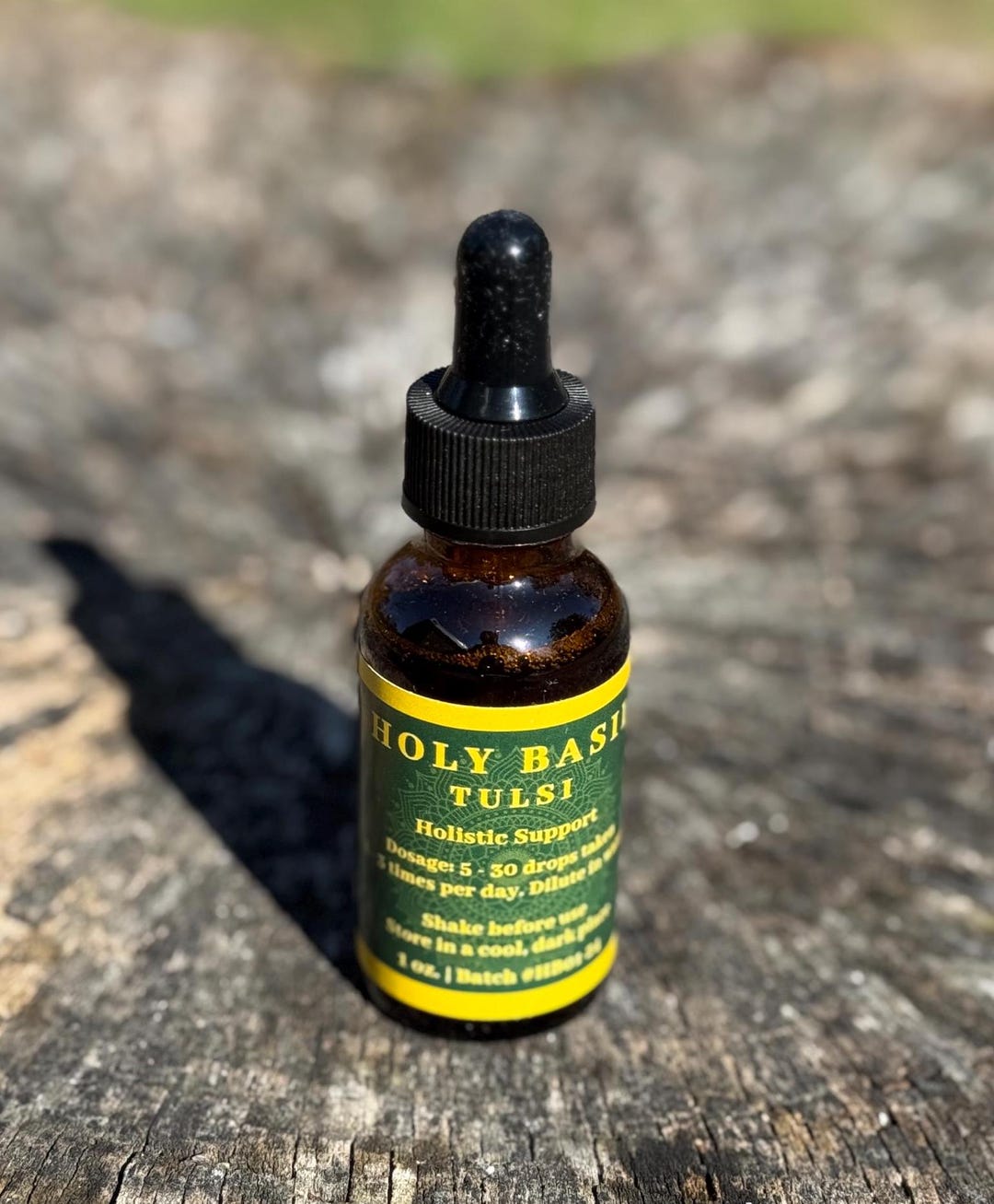 Holy Basil Tulsi (temperate) Tincture (ocimum Africanum) - Etsy