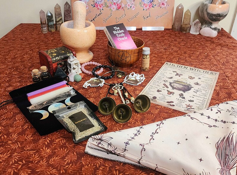 Witch Kit, Witch Box, Witchcraft Kit, Witchcraft Supplies, Witchcraft ...
