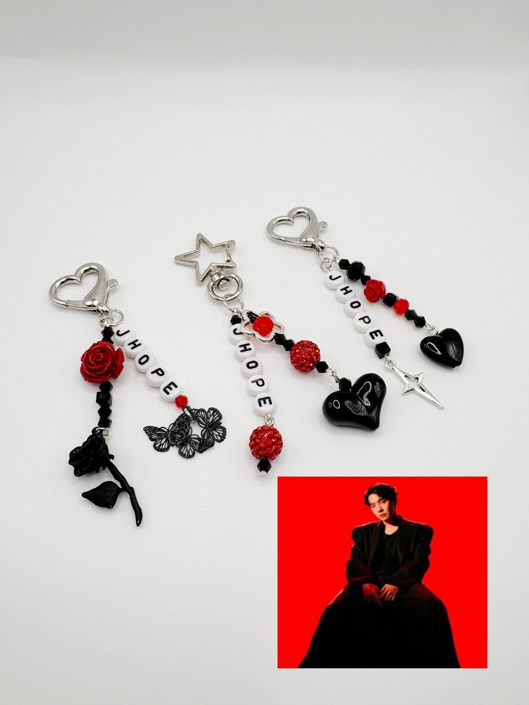 Jhope Keychain- BTS Handmade Keychain- Inspired by Hope on the Stage ...