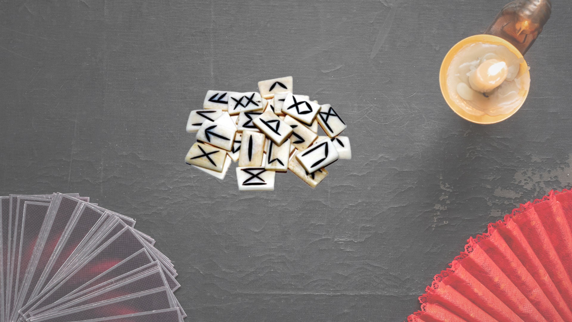 Bone Rune Set Hand Carved Real Bone Runes Elder Futhark Norse ...