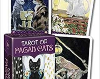 Cat Tarot Deck, 78 Cards, Spiritual Cats, Oracle of Cats, Tarot Deck ...