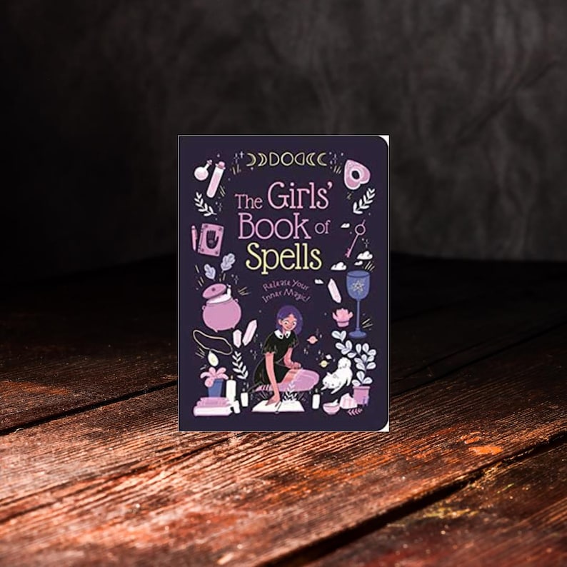 Girls' Book of Spells: Beginner Witchcraft Guide for Kids - Etsy