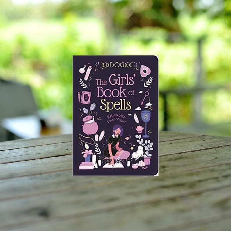 Girls' Book of Spells: Beginner Witchcraft Guide for Kids - Etsy