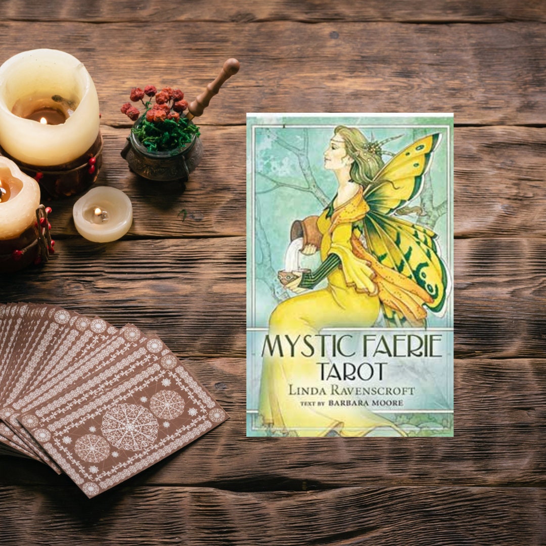 Mystic Faerie (book and Deck) by Ravenscroft & Moore, Mystic Faerie Tarot Deck With Guidebook - Etsy