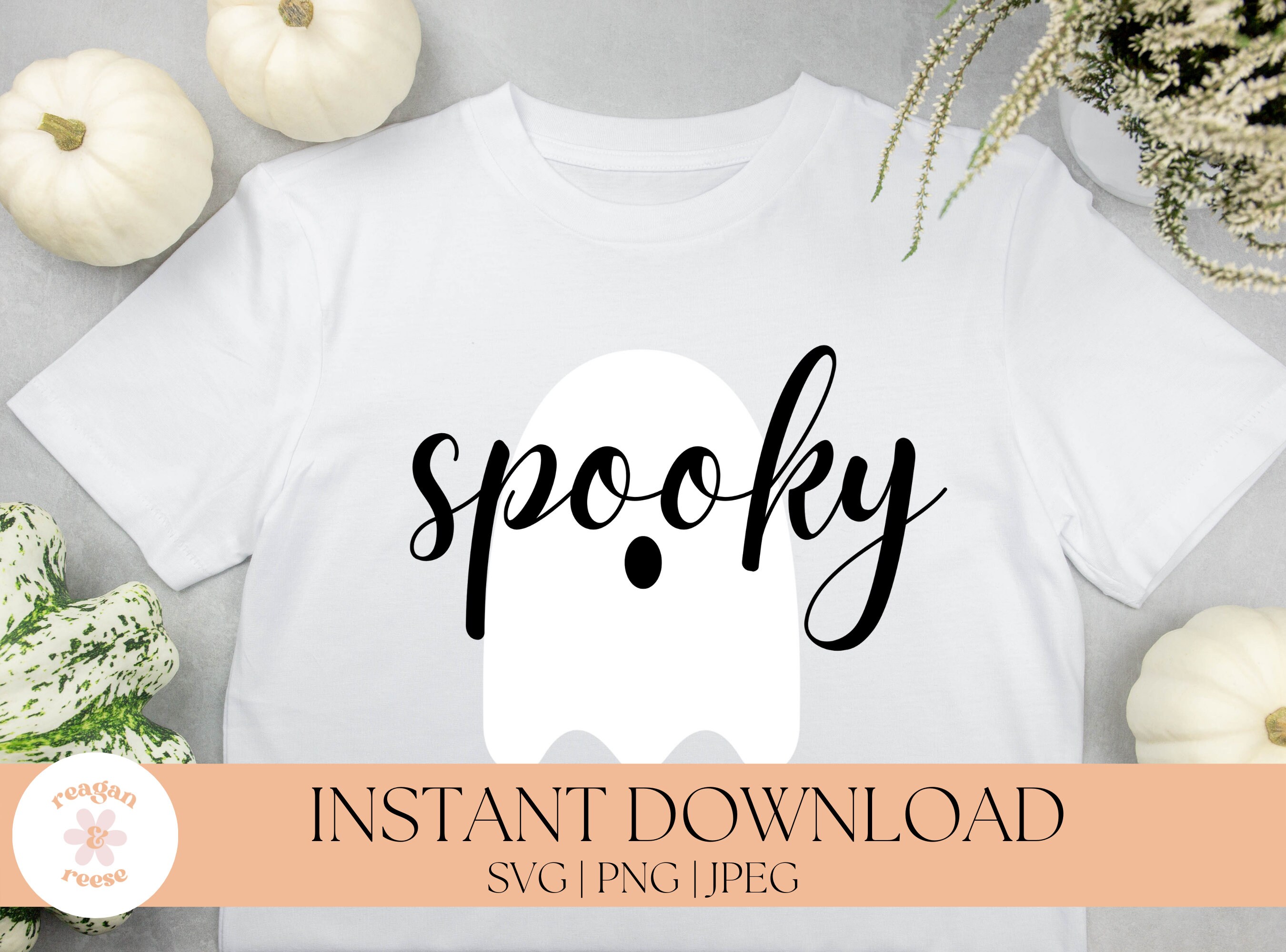 Spooky Svg, Spooky Png, Halloween Svg, Fall Svg, Ghost Svg - Etsy