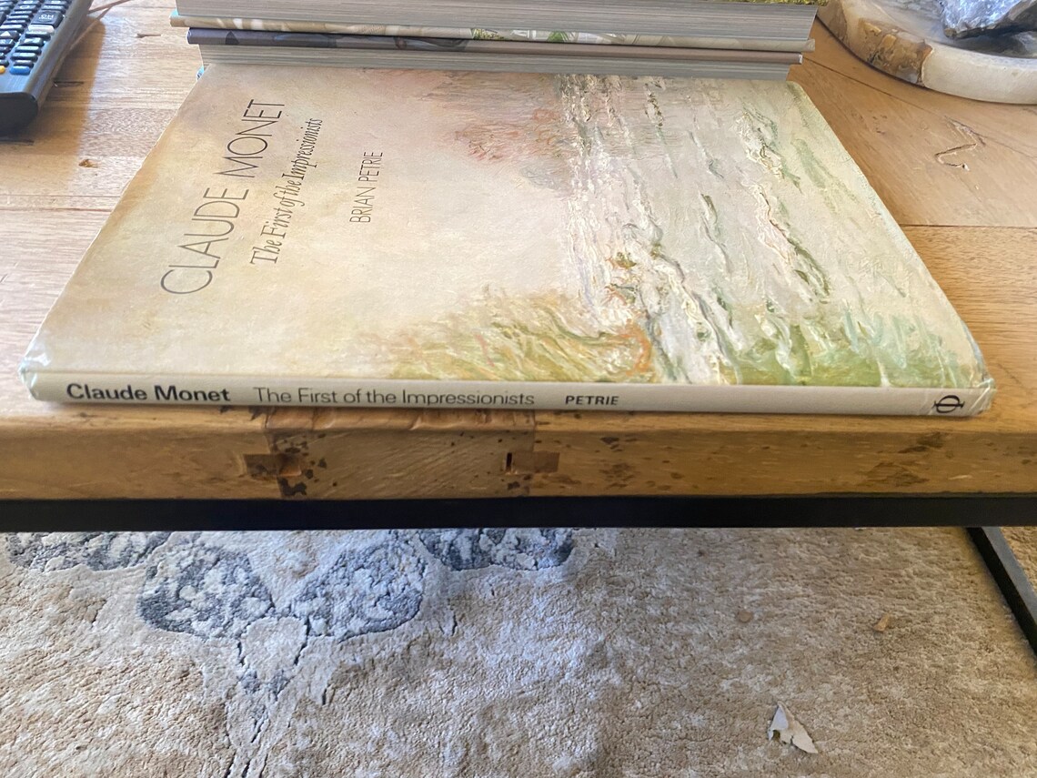 Claude Monet the First Impressionists Book - Etsy