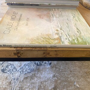 Claude Monet the First Impressionists Book - Etsy