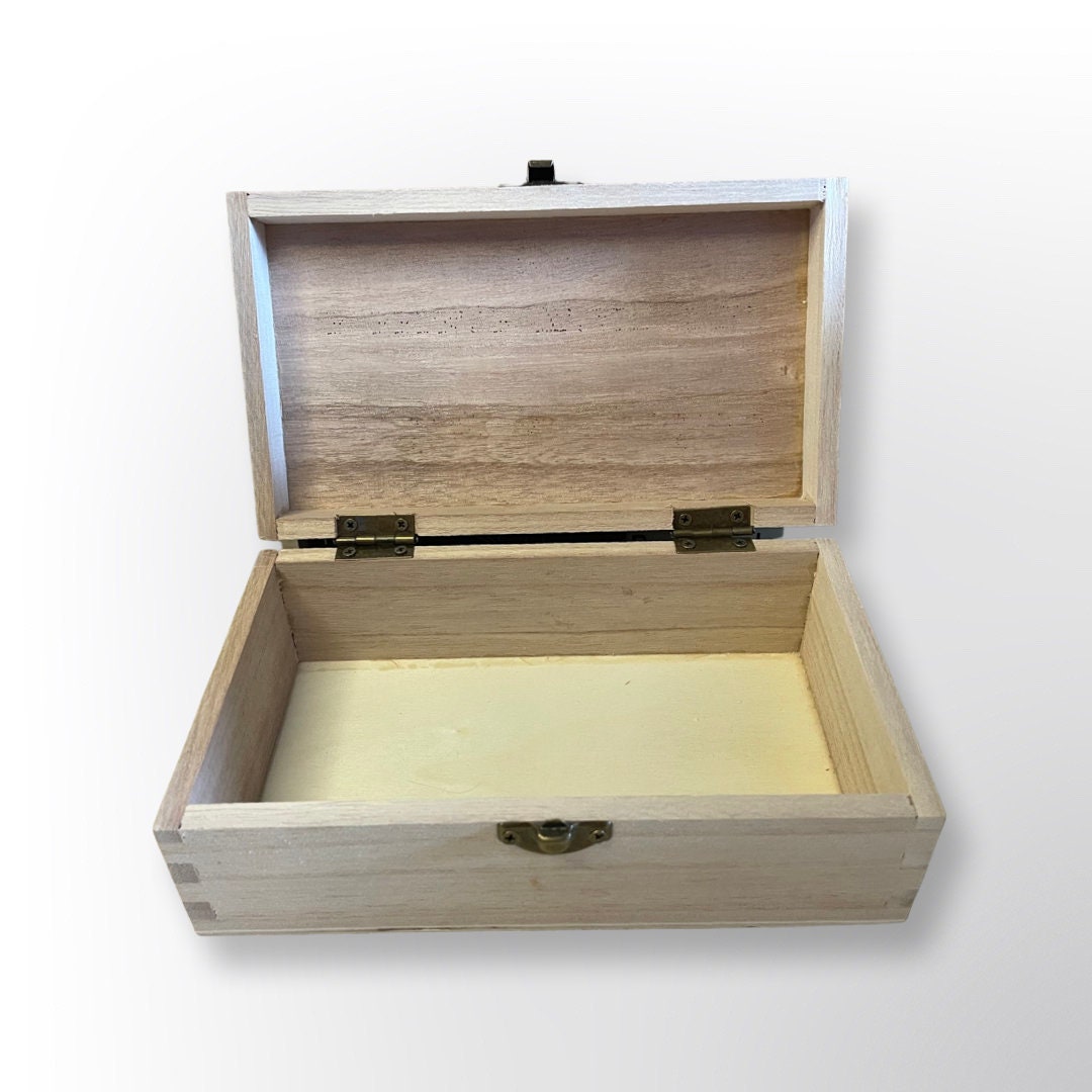 Hair Accessories Box Personalised Wooden Box Hair Bobbles, Bows & Clips ...