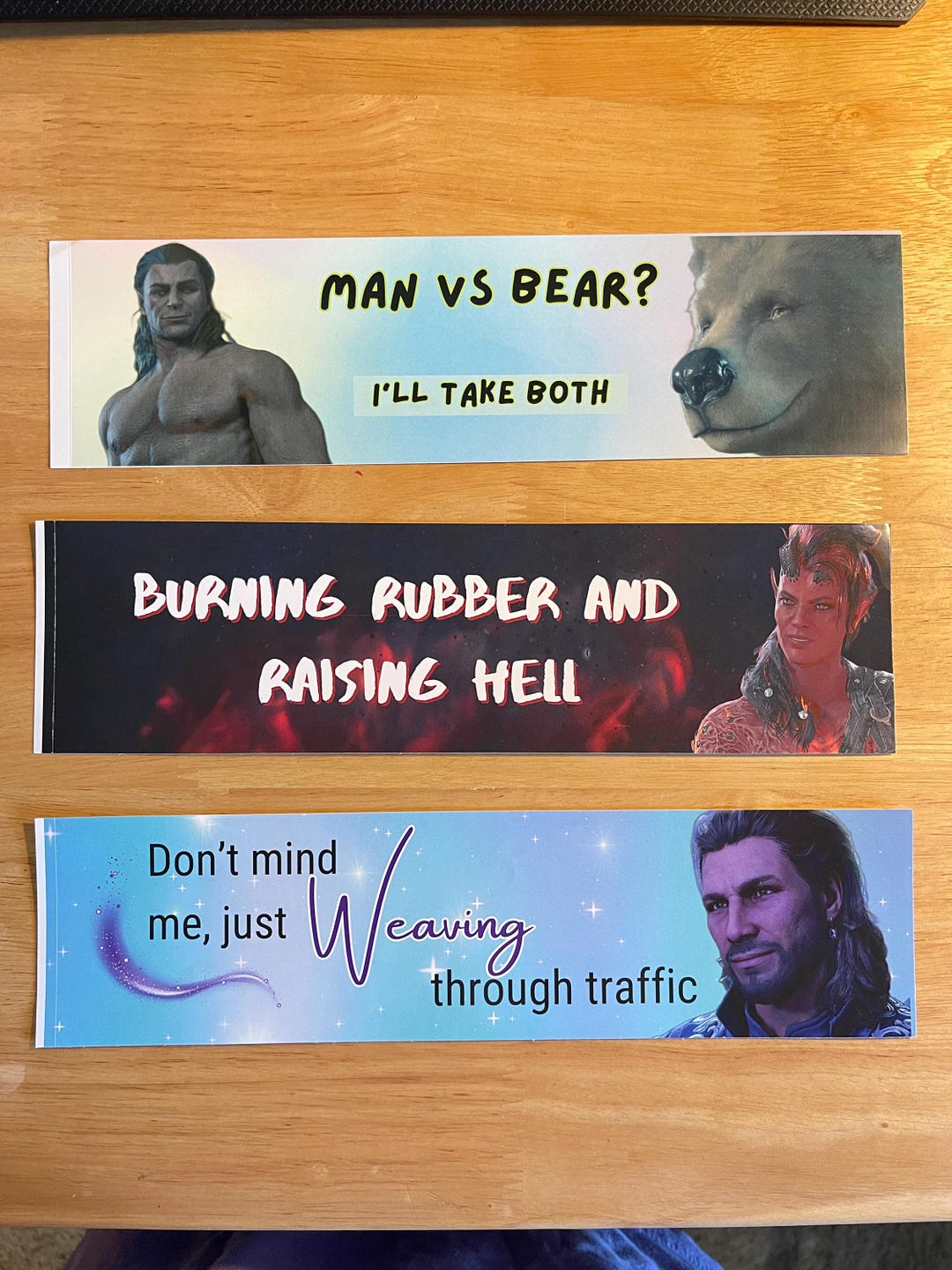 Bumper Sticker | Baldur's Gate 3 | BG3 | Karlach | Halsin | Gale ...