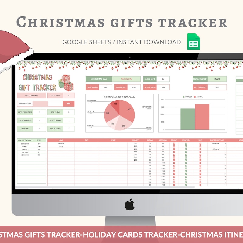 Christmas Gift Tracker - 60+ Gift Ideas for 2025