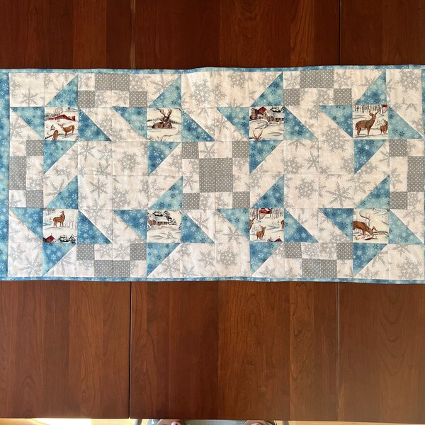 Winter Table Runner - Etsy