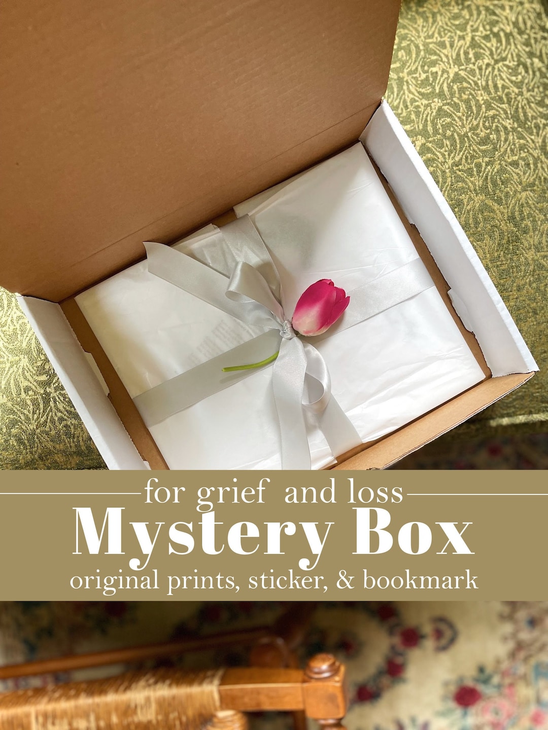 Grief and Loss Mystery Box of Original Prints, Sticker and Bookmark ...