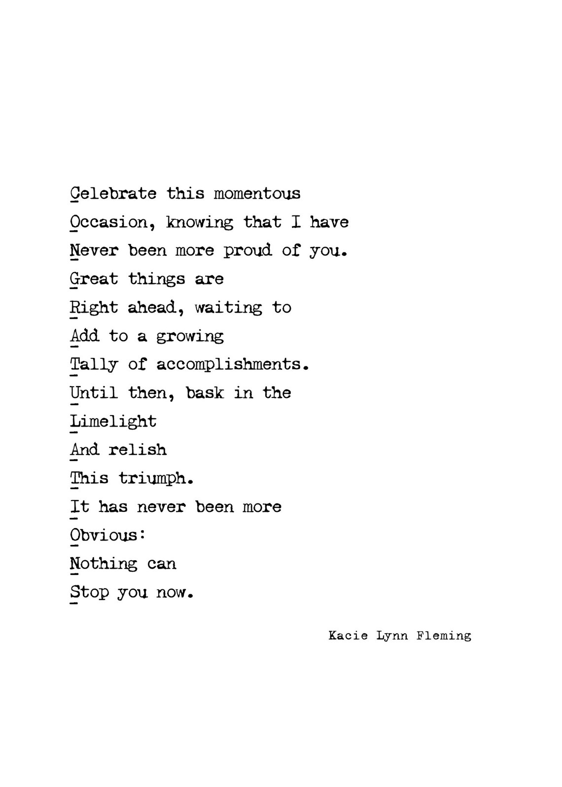 CONGRATULATIONS Gift, Poem Print, Congrats on New Job, Graduation Gift ...