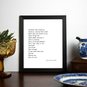 CONGRATULATIONS Gift, Poem Print, Congrats on New Job, Graduation Gift ...
