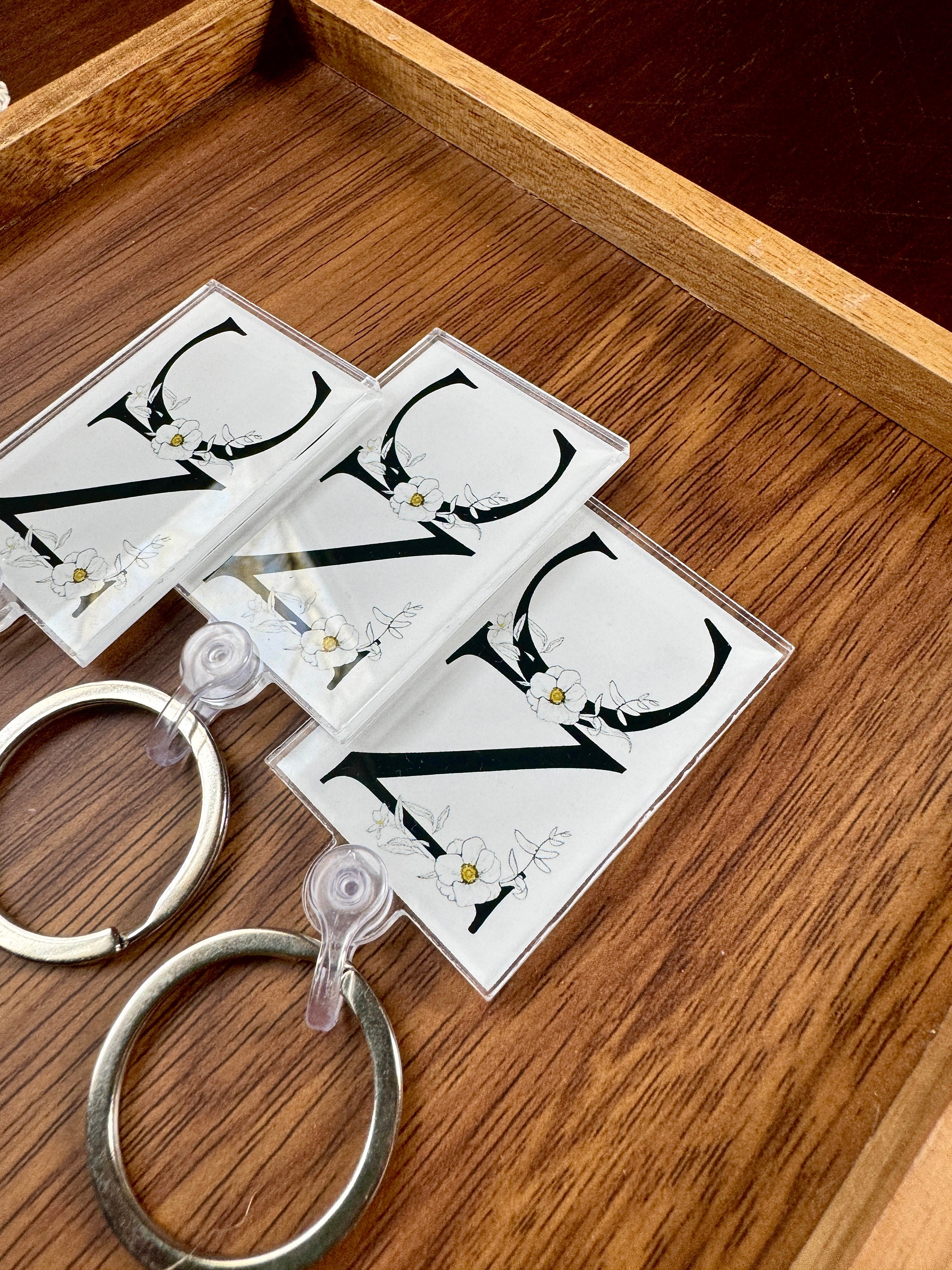 North Carolina Keychain, Dogwood Keychain, NC Home, North Carolina ...