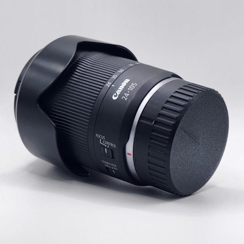 Rear Lens Cap With Hidden AirTag and Tile Sticker Compartment for Canon ...