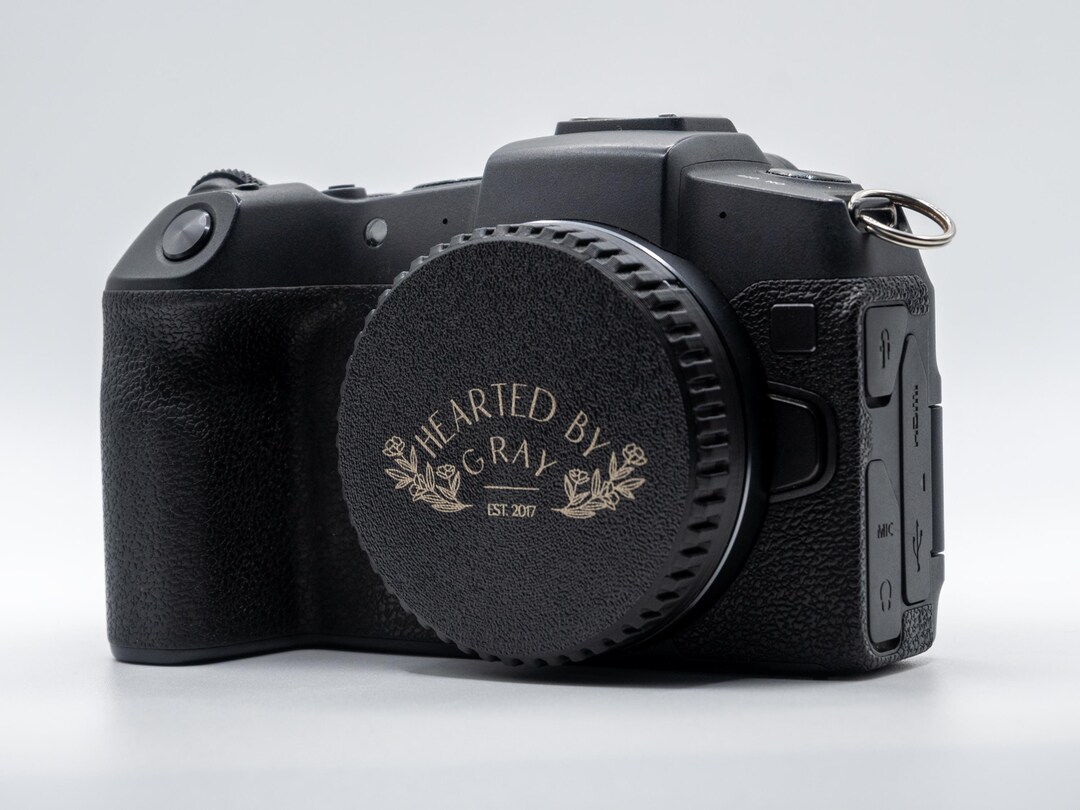 Personalized Engraved Camera Body Cap: Photographer Gift for Sony/canon ...