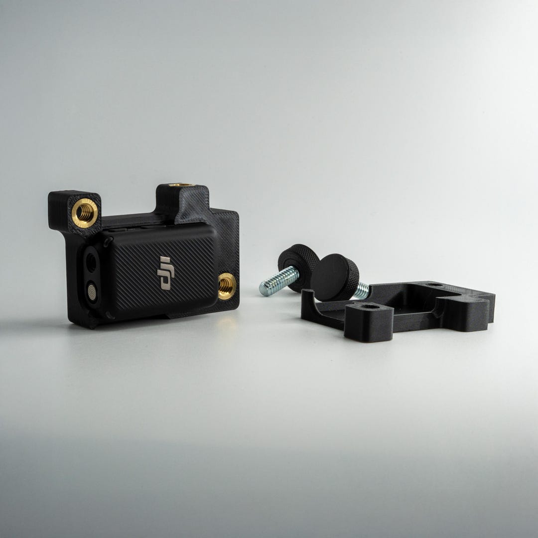 Ruggedmount Cage Case Enclosure Holder for DJI Mic 1 , 2, 3, and Mini ...