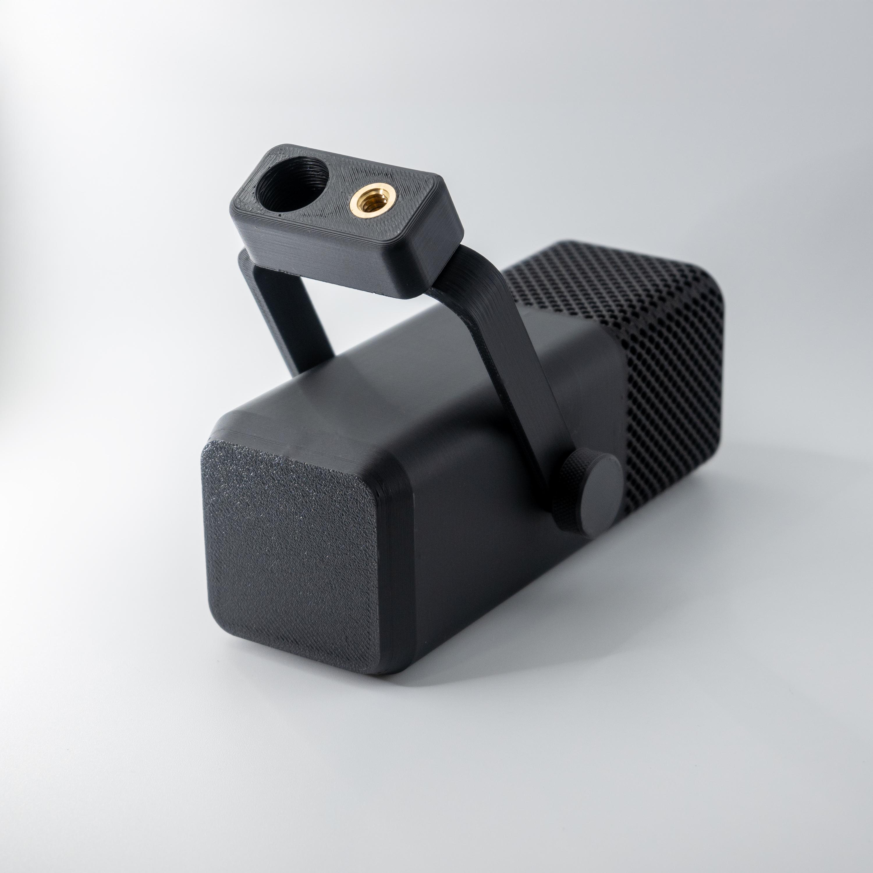 Micsuit Wireless Microphone Enclosure: Podcast Streamer Mount for DJI ...