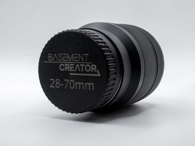 Rear Lens Cap With Hidden AirTag and Tile Sticker Compartment for Canon ...