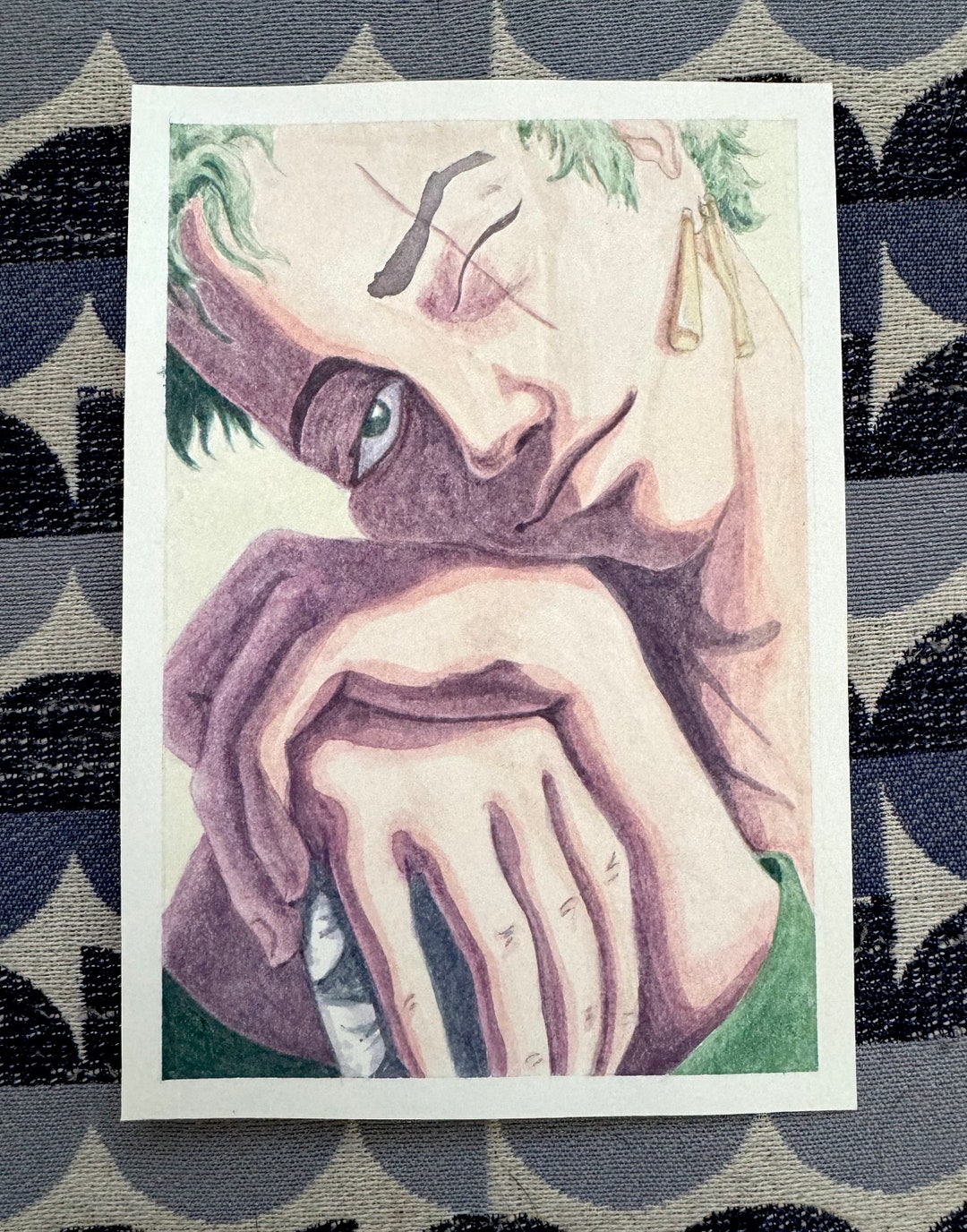 Zoro - Small Portrait - Etsy