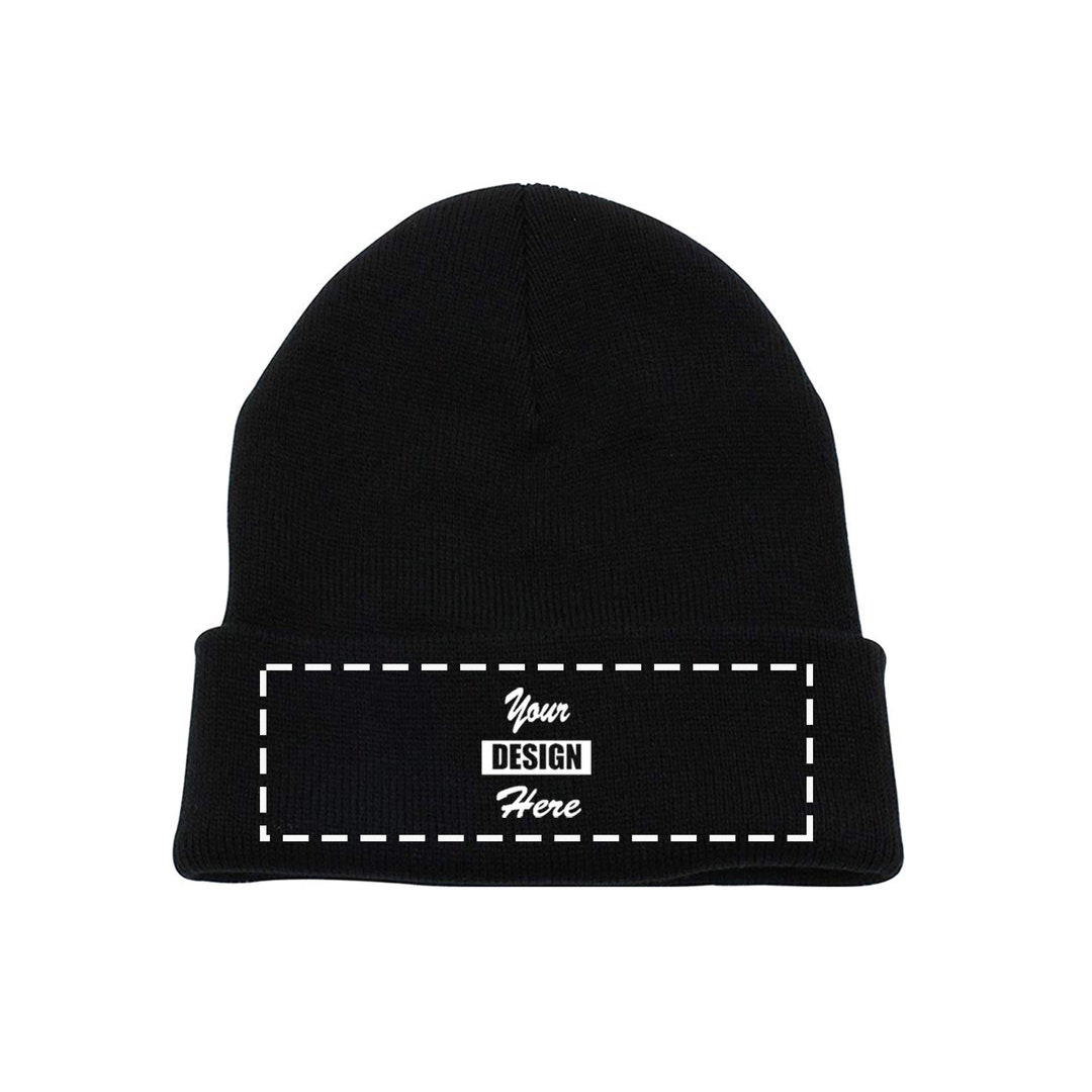 Custom Beanies Embroidery With Graphic Digitizing or Text - Etsy
