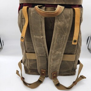 The Rocky Mountain Roll Top Backpack- Explorer Series - Rustic Western ...