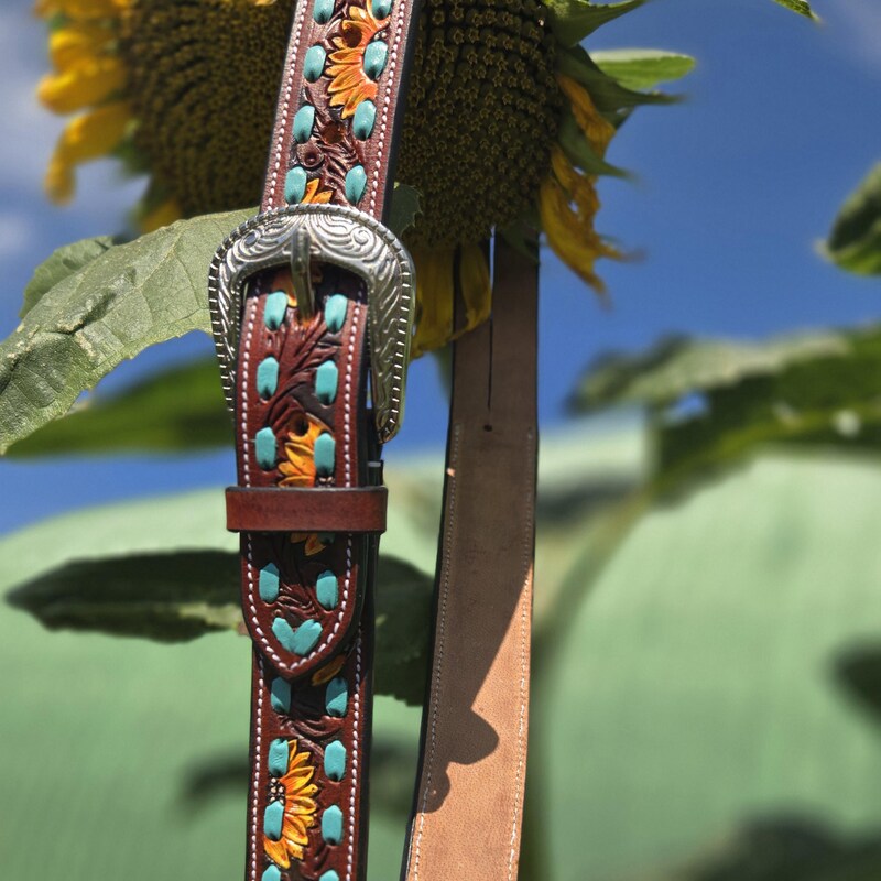 Sunflower Western Bridles - Etsy