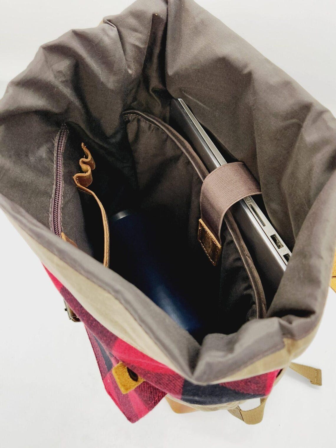 The Rocky Mountain Roll Top Backpack- Explorer Series - Rustic Western ...