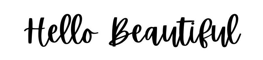 Hello Beautiful PNG JPG Digital Download/ Mirror Decal Cut Out - Etsy