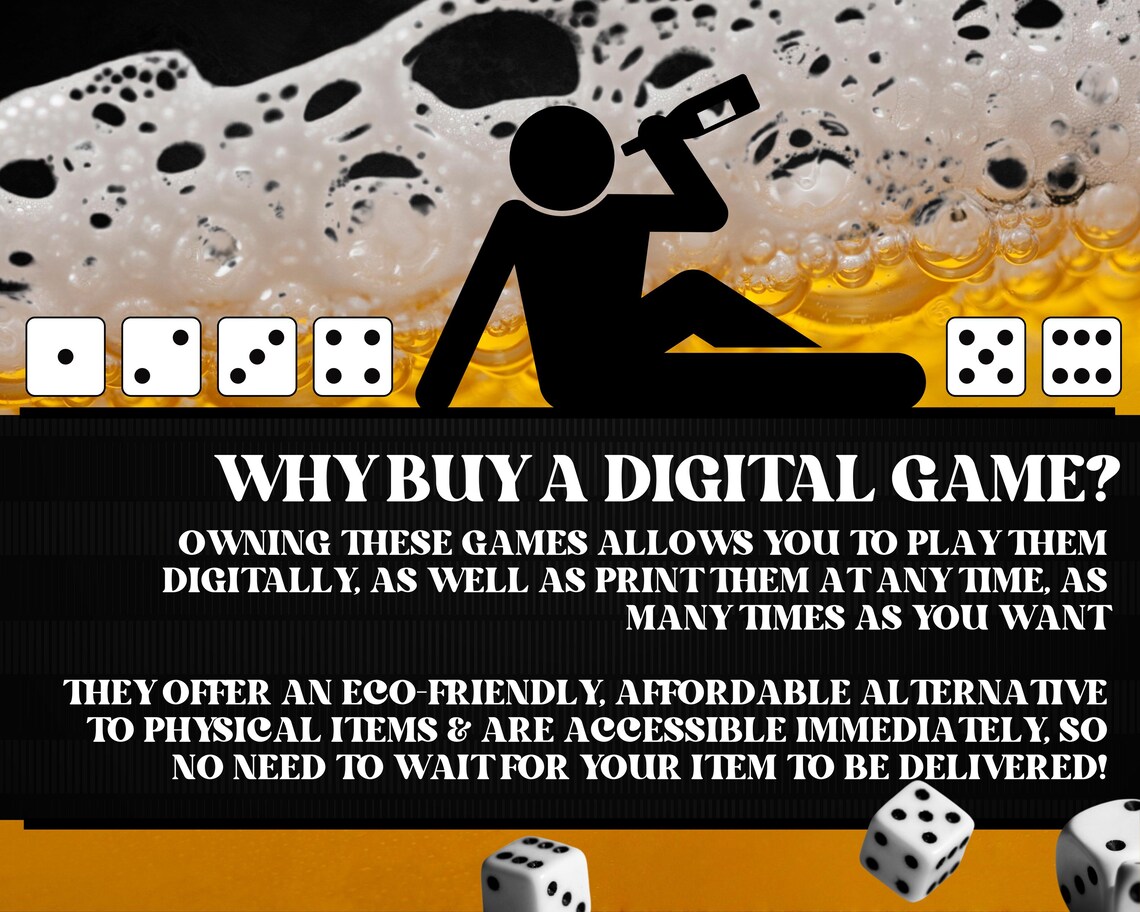 Blackout Board Drinking Game for Adults, Group Party Game Printable ...