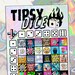 Tipsy Dice Drinking Game for Adults, Group Party Game Printable ...