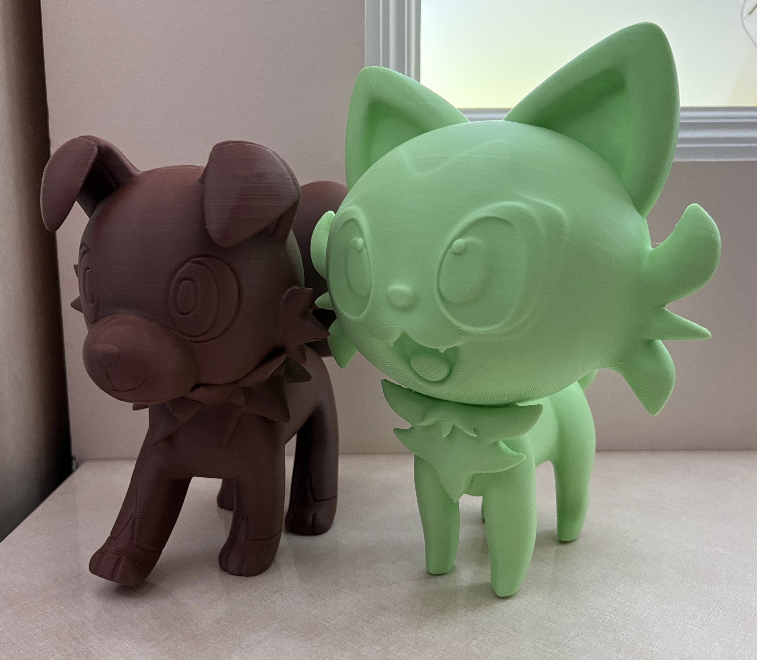 3D Printed Sprigatito - Etsy