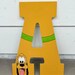 Custom Painted Character Letter - Etsy