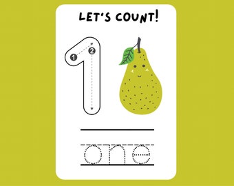 Numbers Poster Spanish Counting in Spanish Classroom Decor - Etsy