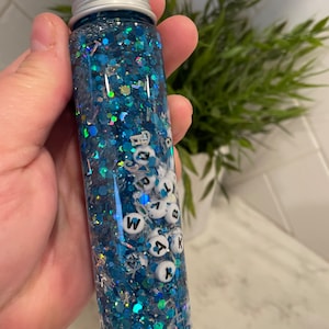 Alpha-bitty Calm Down Bottle - Etsy