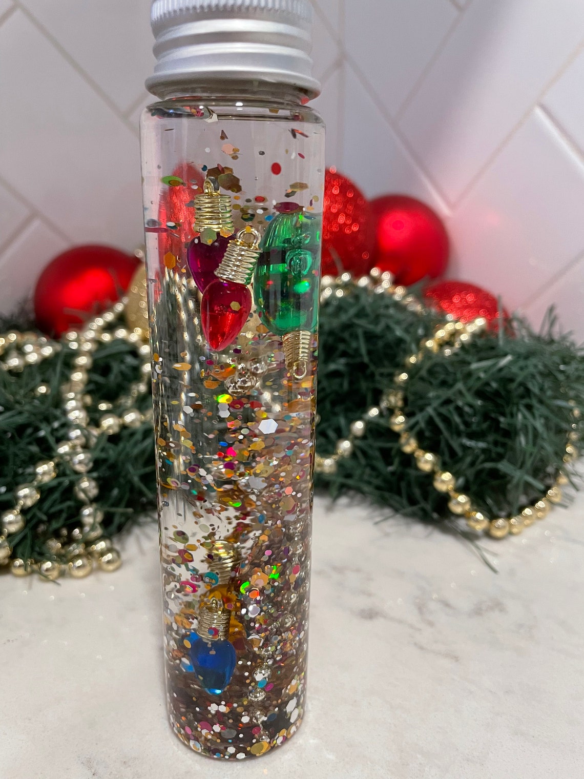 All Lit up Calm Down Bottle - Etsy