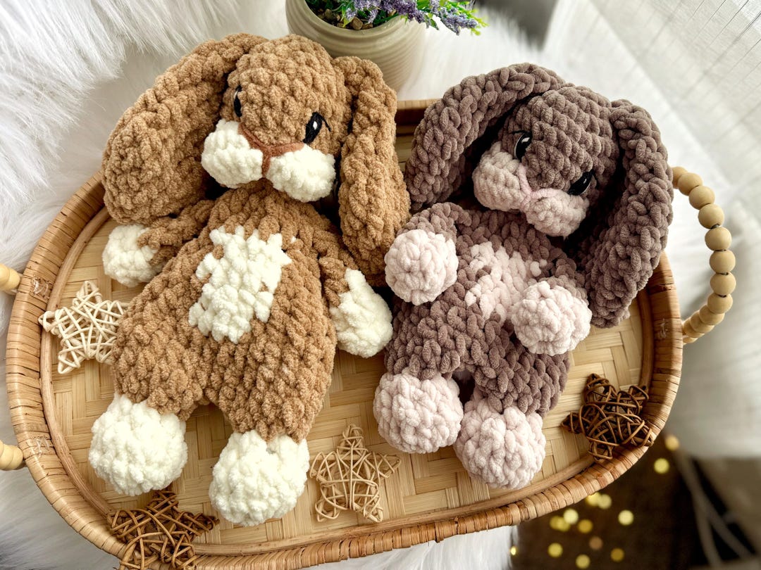 Bunny Baby Lovey, Rabbit Lovey, Animal Lovey, Bunny Blanket, Bunny ...