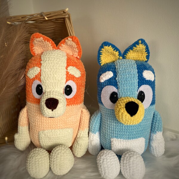 Bluey Crochet Pattern - Etsy
