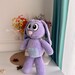 Floppy Bunny Toy, Bluey Floppy Bunny, Lilac Bunny From Bluey - Etsy