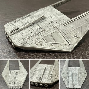 Star Wars Armada Liberator-class Cruiser 3D 12k Resin Print FULLY HAND ...