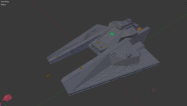 Star Wars Armada Imperial Broadside Heavy Carrier HAND-PAINTED or Raw ...