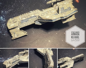 Mandalorian Keldabe Battleship for Star Wars Armada - Etsy